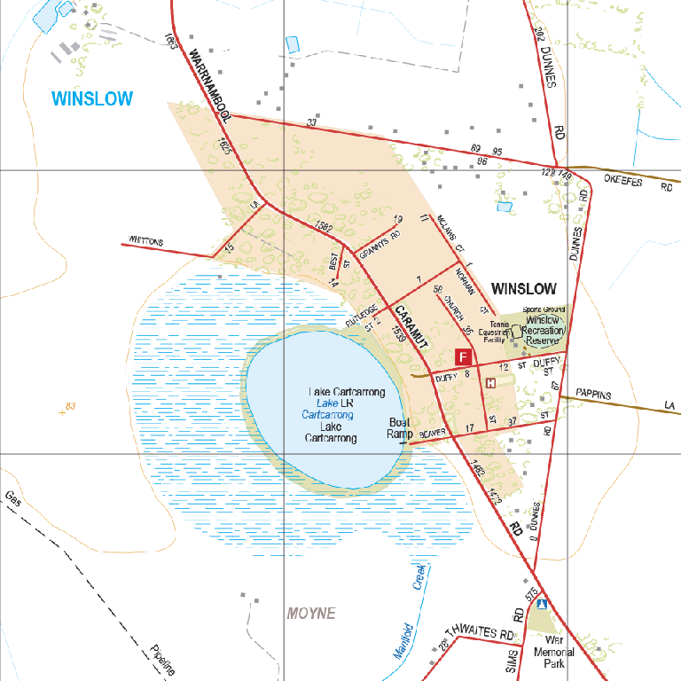 Winslow - Spatial Vision's Vicmap Book (South West Edition 8, 2025 ...