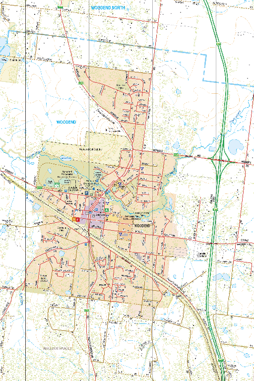 Woodend - Spatial Vision's Vicmap Book (Central Edition 8, 2025 Update ...