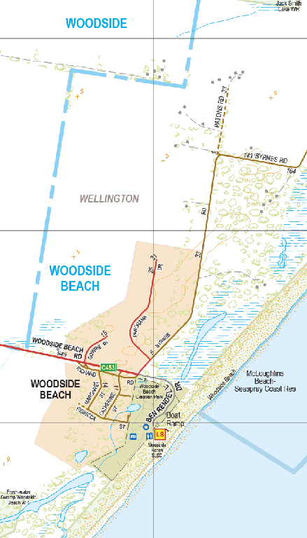 Woodside Beach - Spatial Vision's Vicmap Book (South East Edition 8 ...