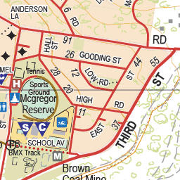Yallourn North - Spatial Vision's Vicmap Book (South East Edition 8 ...