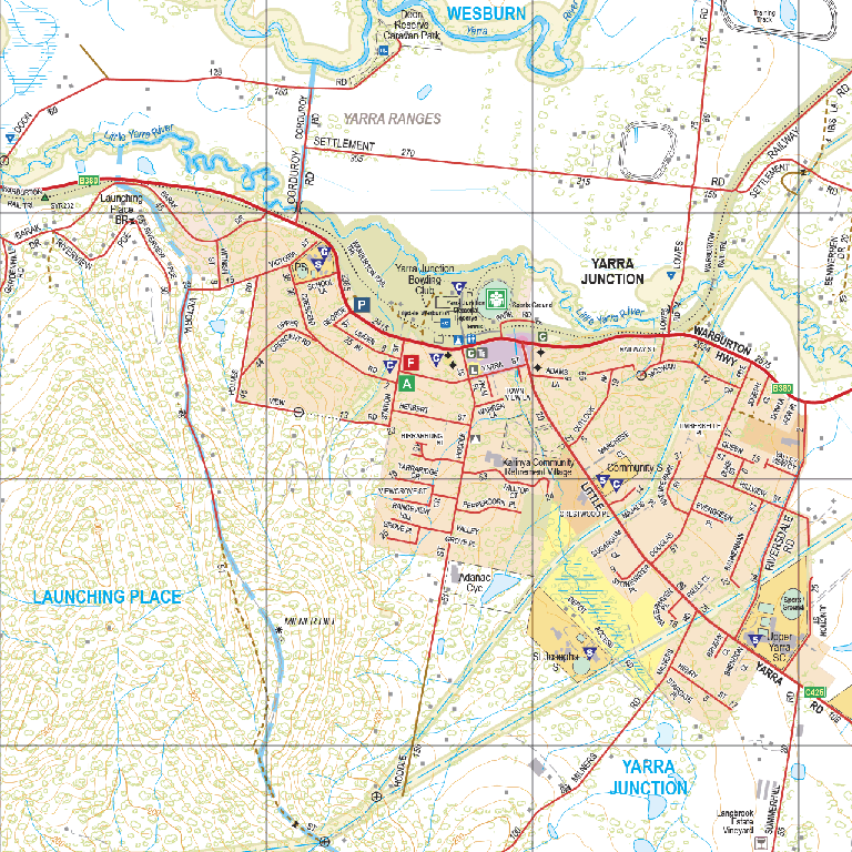 Yarra Junction - Spatial Vision's Vicmap Book (South East Edition 8 ...