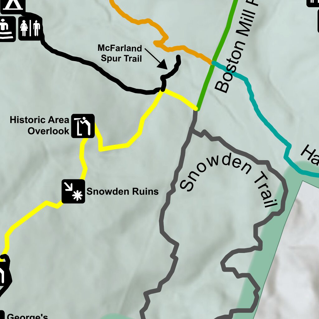 Sky Meadows State Park Map by Virginia State Parks | Avenza Maps