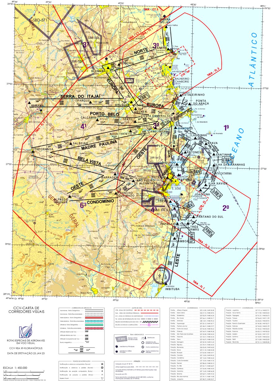 CCV REA TMA Florianópolis Map by Virtual Routes | Avenza Maps
