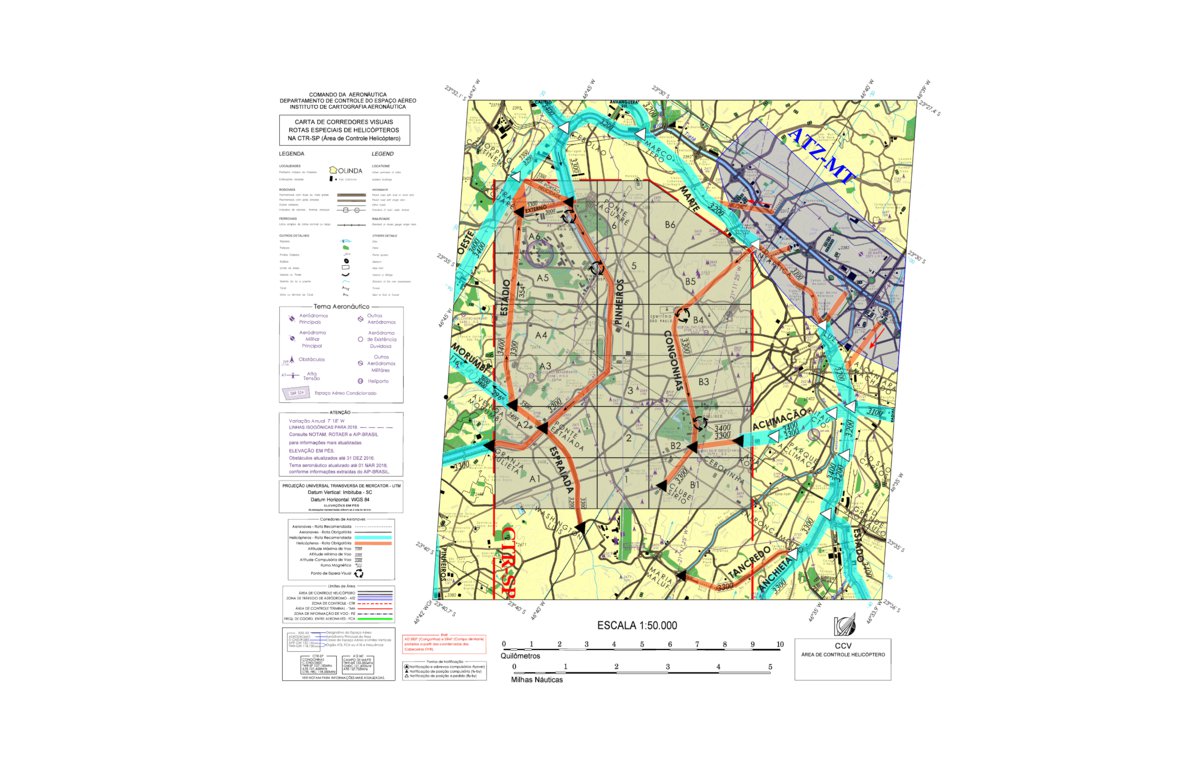 CCV REH ÁREA DE CONTROLE HELICÓPTERO Map by Virtual Routes | Avenza Maps