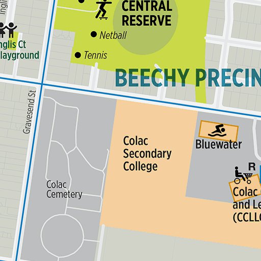 Colac Map by Visualvoice | Avenza Maps