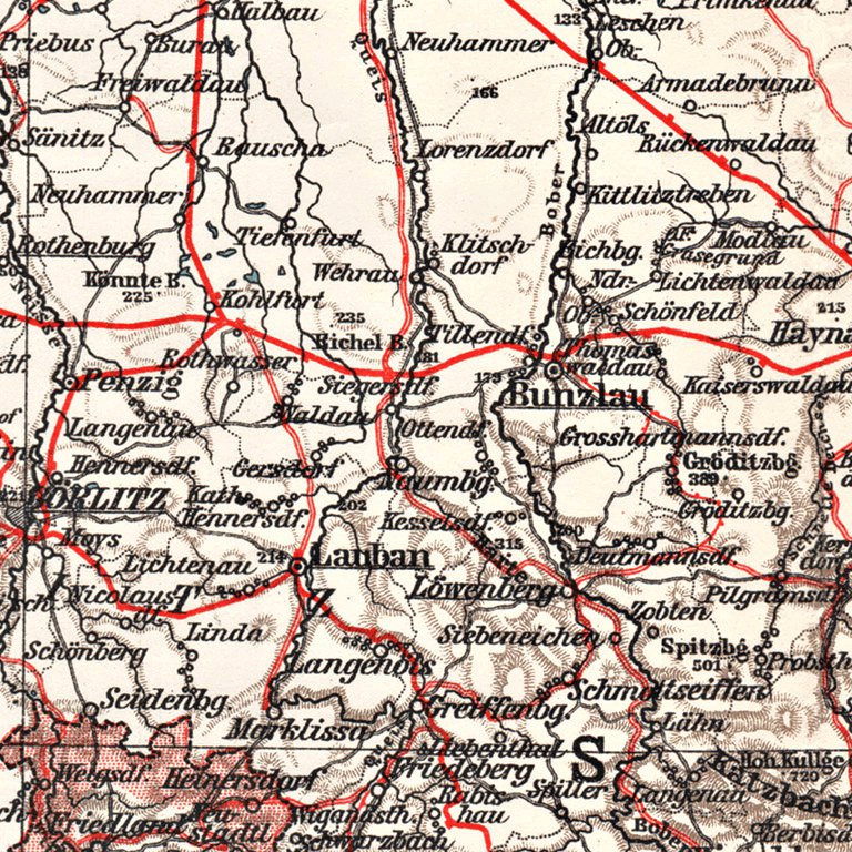 Germany, southeastern provinces of the northern part. General Map, 1913 ...