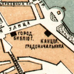 Kerch city Map, 1905 by Waldin | Avenza Maps