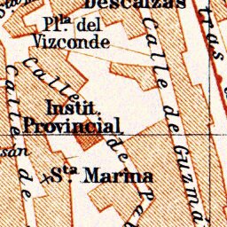 León city Map, 1929 by Waldin | Avenza Maps