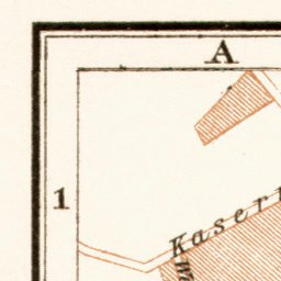 Mitau (Jelgava) city Map, 1914 by Waldin | Avenza Maps