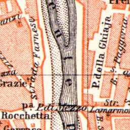 Parma city Map, 1908 by Waldin | Avenza Maps