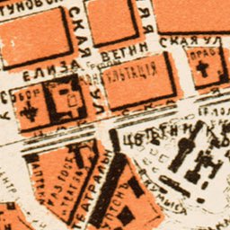 Pyatigorsk (Пятигорскъ) city Map, 1912 by Waldin | Avenza Maps