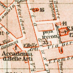 Ravenna city Map, 1898 by Waldin | Avenza Maps