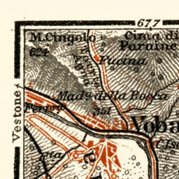 Saló (Salo), environs Map, 1913 by Waldin | Avenza Maps
