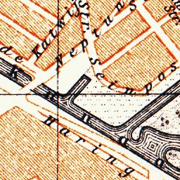 Scheveningen town plan, 1904 Map by Waldin | Avenza Maps