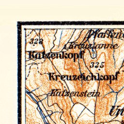 Schwarzwald (the Black Forest) Map: from Oberkirch to Kappelrodeck ...