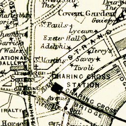Sketch plan of London, 1907 Map by Waldin | Avenza Maps