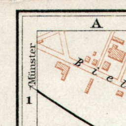 Solothurn city Map, 1909 by Waldin | Avenza Maps