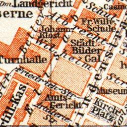Stettin (Szczecin) city Map, 1906 by Waldin | Avenza Maps