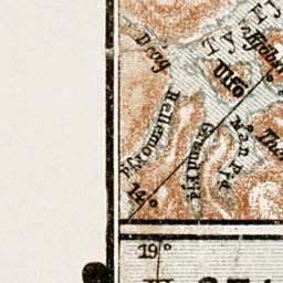 Stjernö - Hammerfest - Nordkap - Vadsö tourist route Map, 1931 by ...