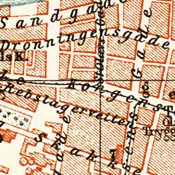 Trondheim (Trondhjem) city Map, 1931 by Waldin | Avenza Maps