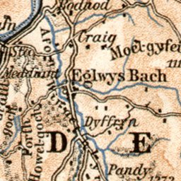 Valley of Convay Map, 1906 by Waldin | Avenza Maps