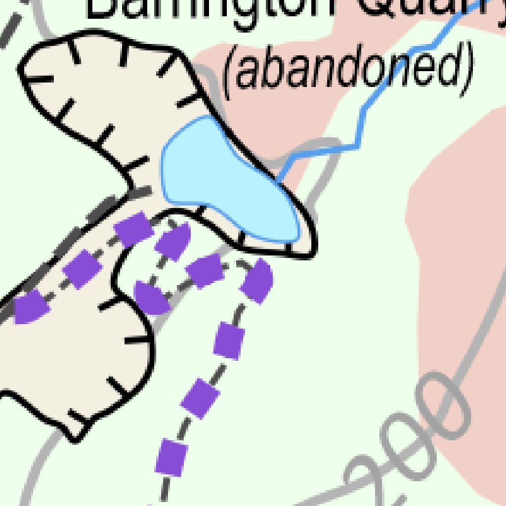 WalkGPS - Bickley Reservoir-Ellis Brook Walk Area - Darling Range Map ...