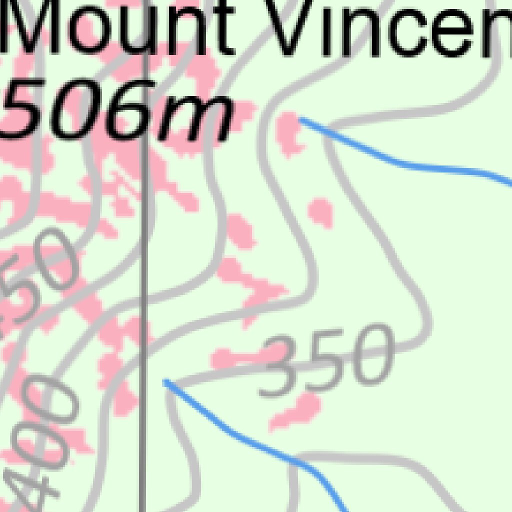 WalkGPS - Mount Vincent-North Mount Cooke Walk Area Map by WalkGPS ...