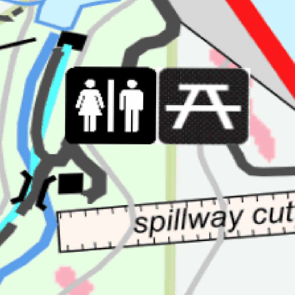 WalkGPS - North Dandalup Walk Area - Darling Range Map by WalkGPS ...