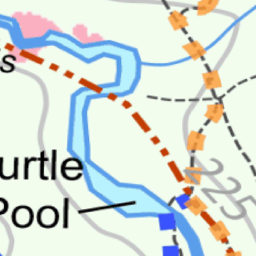 WalkGPS - Turtle Pool downstream Walk Area - Darling Range Map by ...