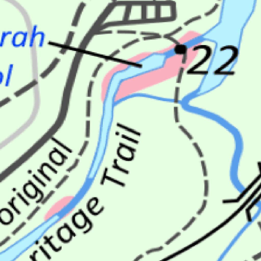 WalkGPS - Walyunga National Park Walk Area - Darling Range Map by ...