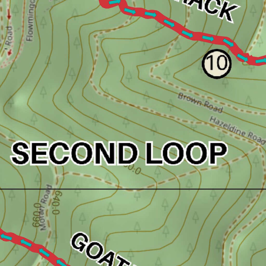 Wandi Cross 2025 - WC Traverse (11.9km and 1072m+/-) Map by Wandi Cross ...
