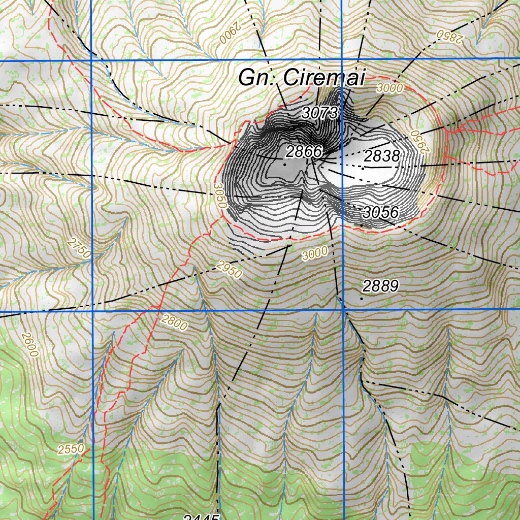 Gunung Ciremai Map by Wanto Nurjaman | Avenza Maps