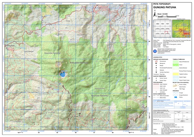Gunung Patuha Map by Wanto Nurjaman | Avenza Maps