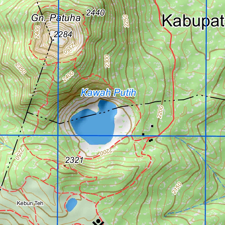 Gunung Patuha Map by Wanto Nurjaman | Avenza Maps