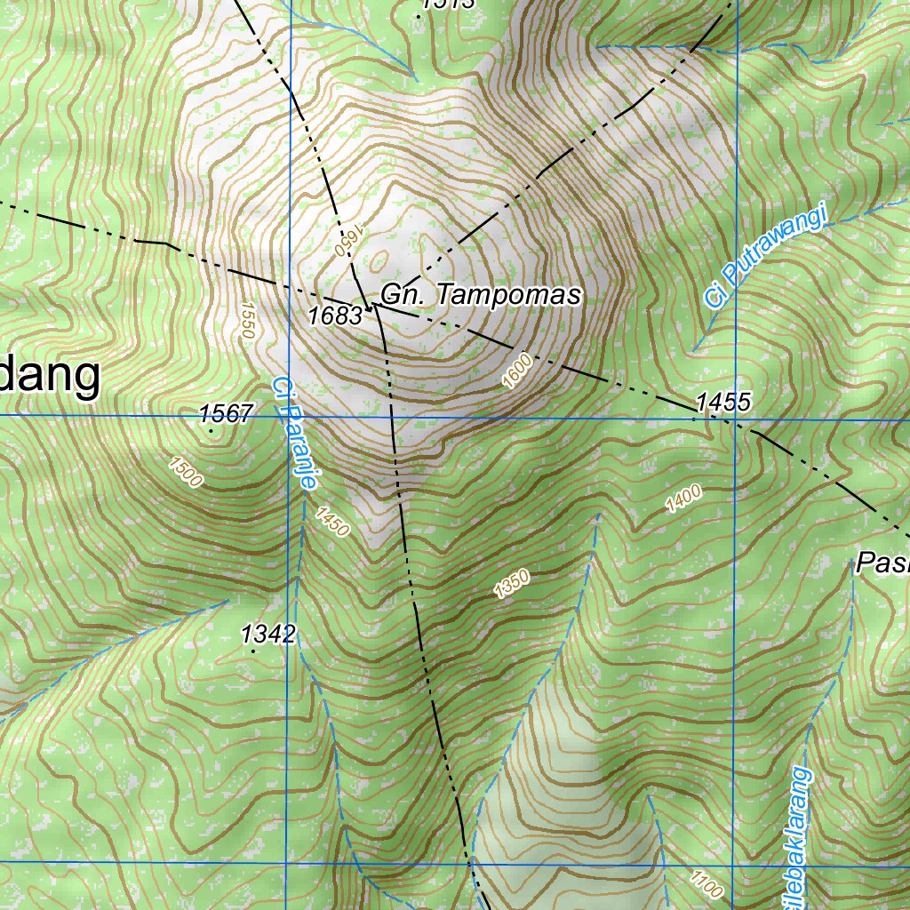 Gunung Tampomas Map by Wanto Nurjaman | Avenza Maps