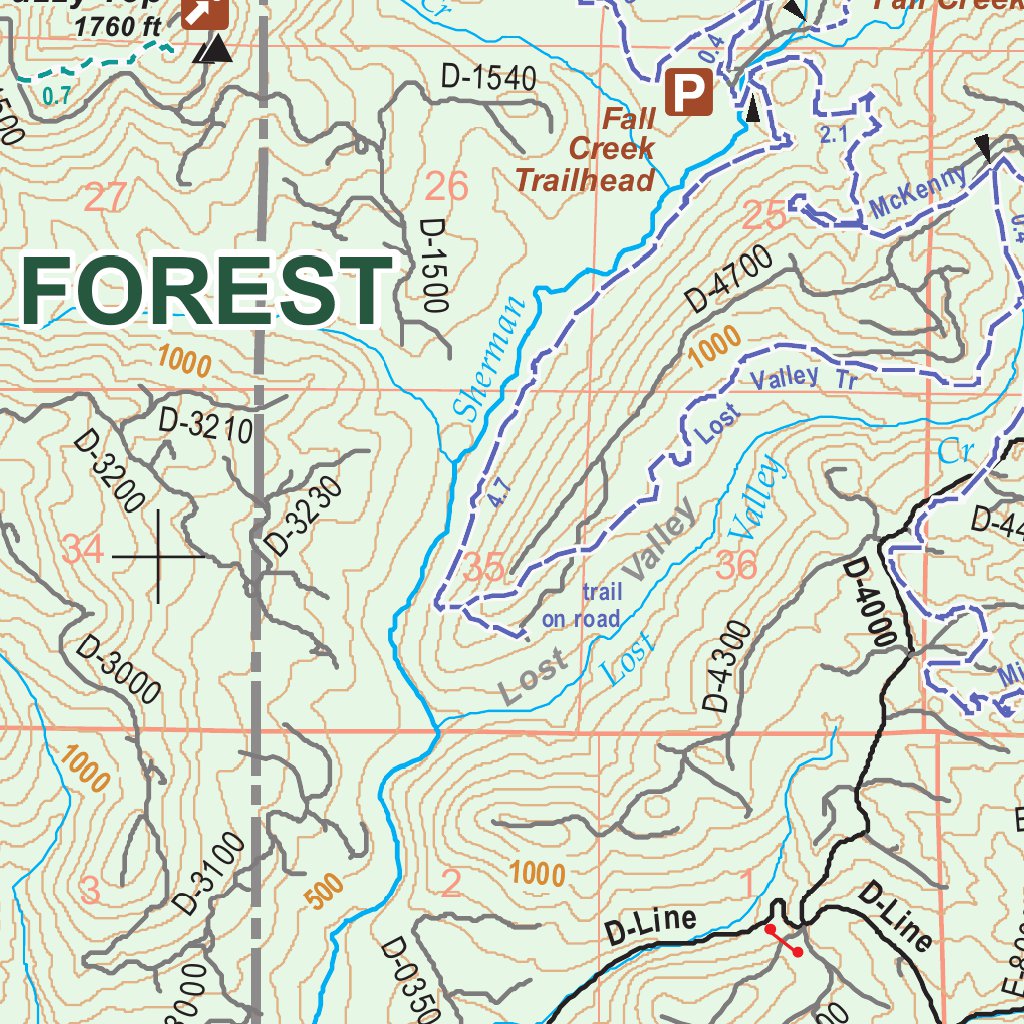 Capitol State Forest Map by Washington State Department of Natural ...