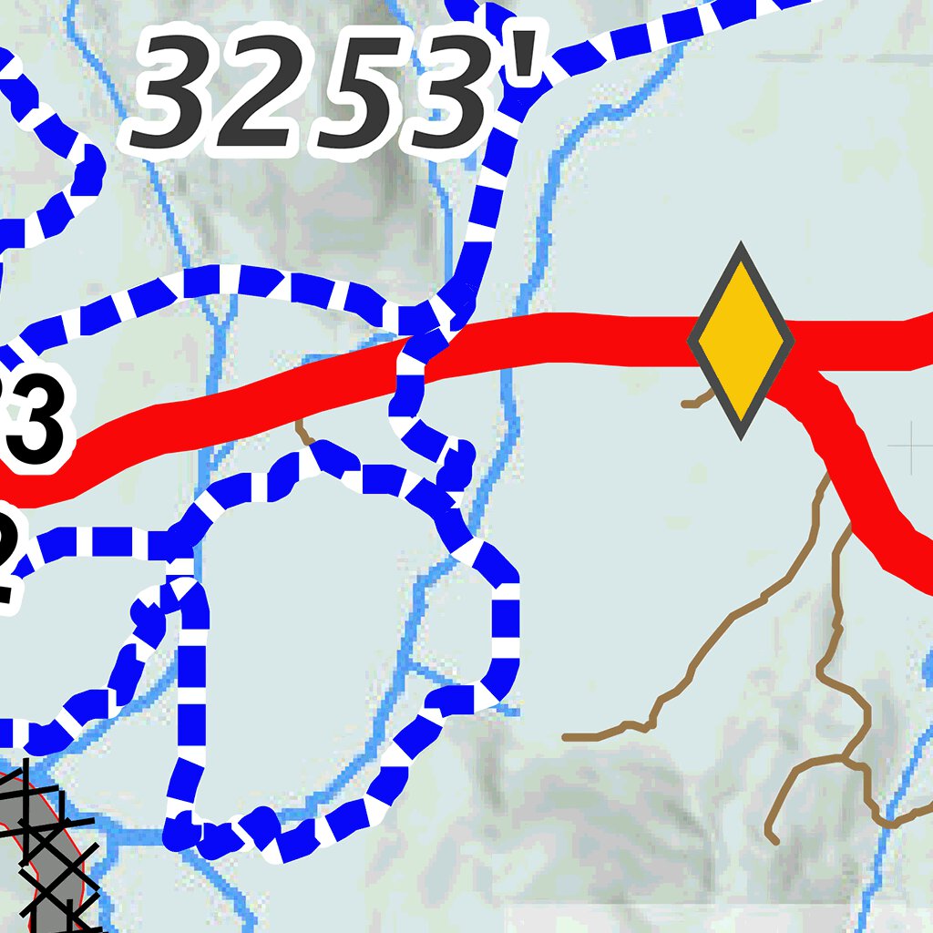 Marble Mountain Sno-Park Map by Washington State Parks | Avenza Maps