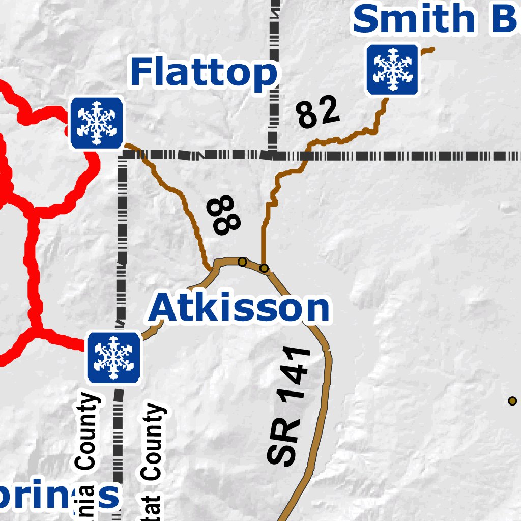 Orr Creek Sno-Park Map by Washington State Parks | Avenza Maps