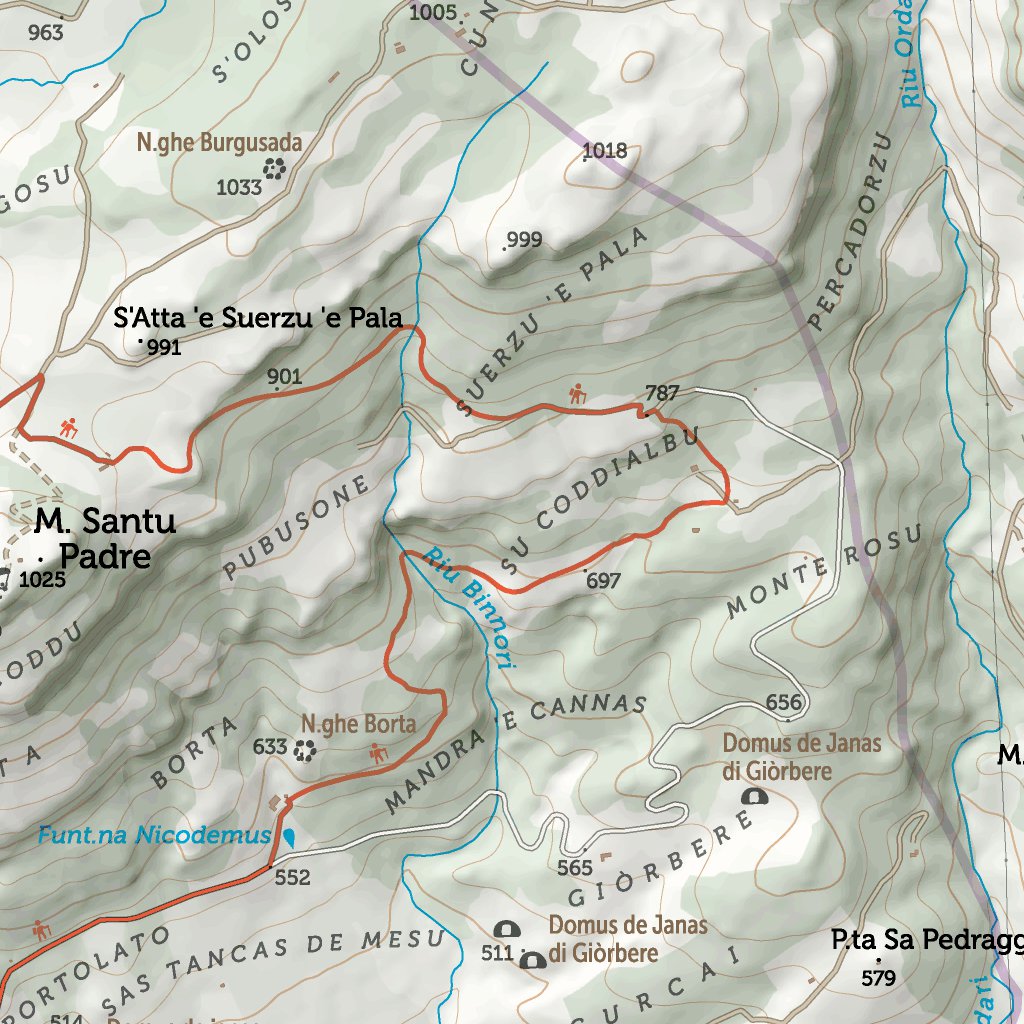Mappa turistica di Bortigali Map by Webmapp Srl | Avenza Maps