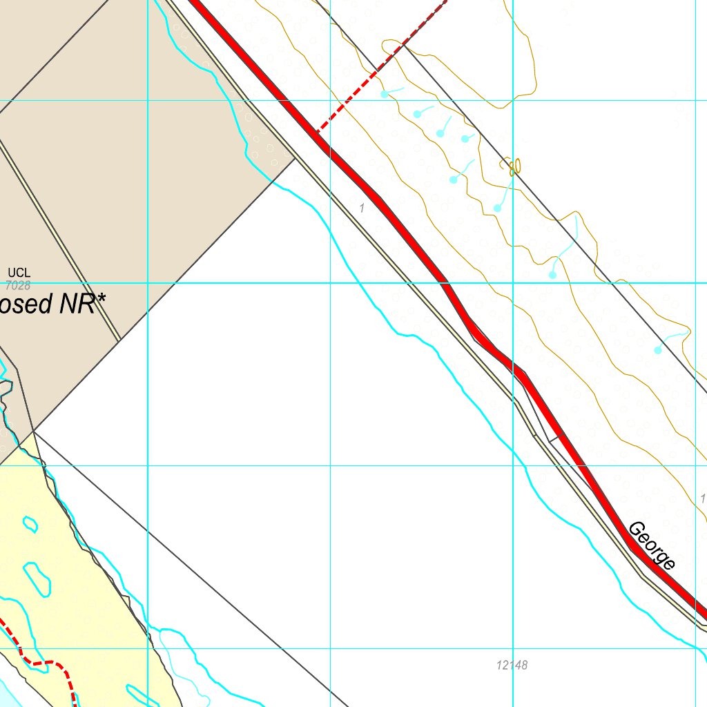 COG Series Map 1741-14: Port Gregory and Lynton by Western Australia ...