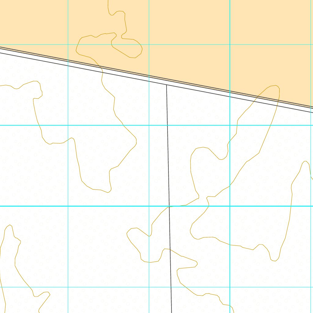 COG Series Map 1742-23: Bluff Point and Erriary by Western Australia ...