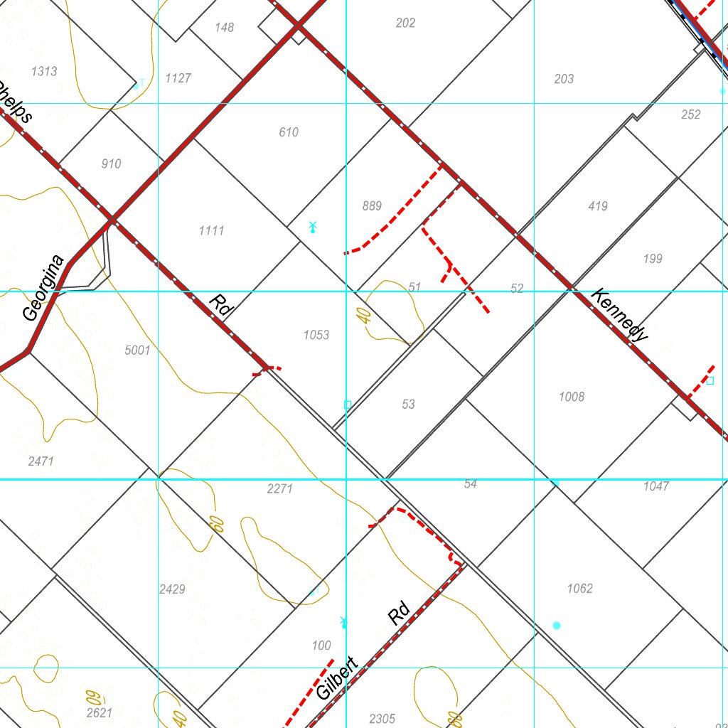 COG Series Map 1840-23: Geraldton and Walkaway by Western Australia ...