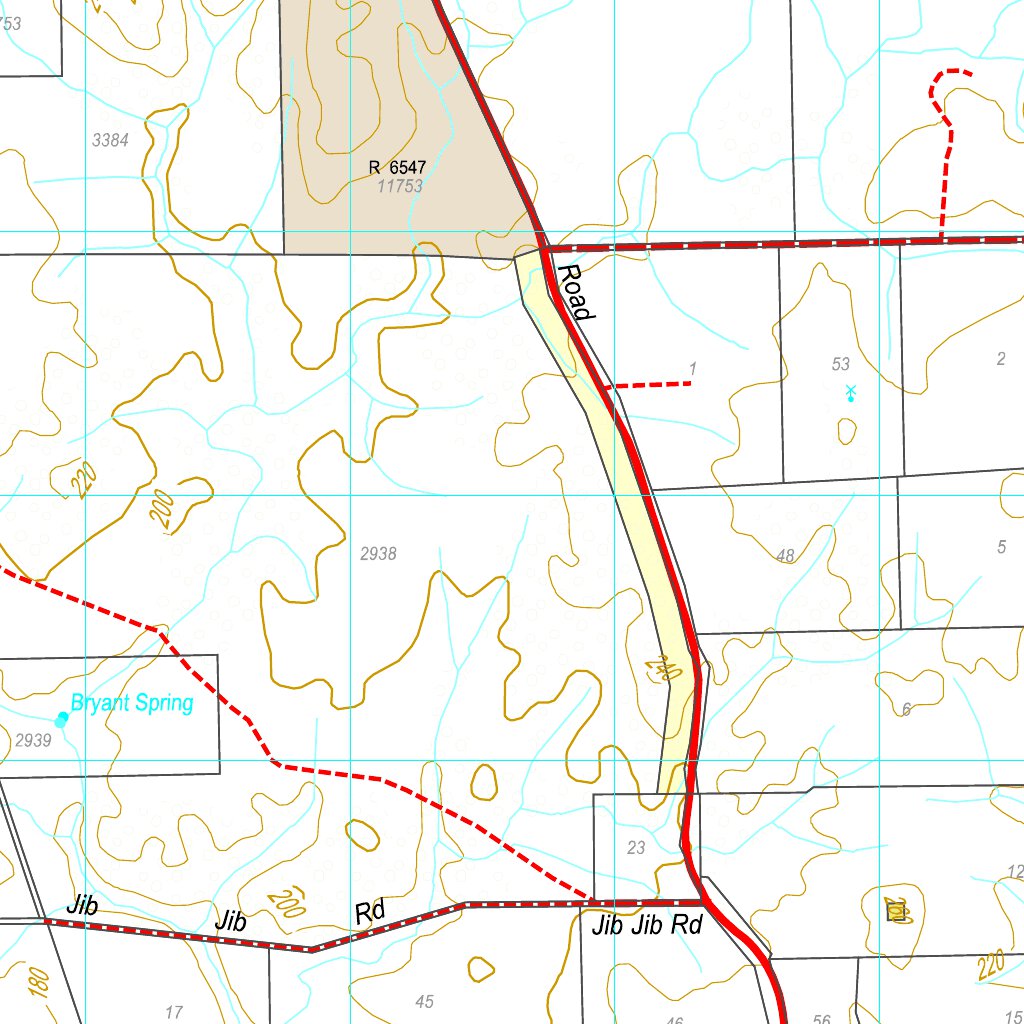 COG Series Map 1841-14: Hutt and Mongeragarry by Western Australia ...