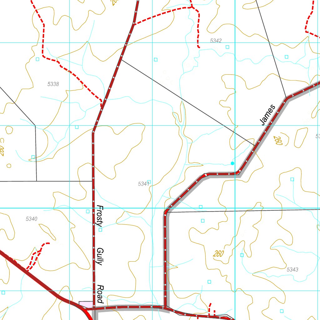 COG Series Map 1841-23: Northampton and Nolba by Western Australia ...