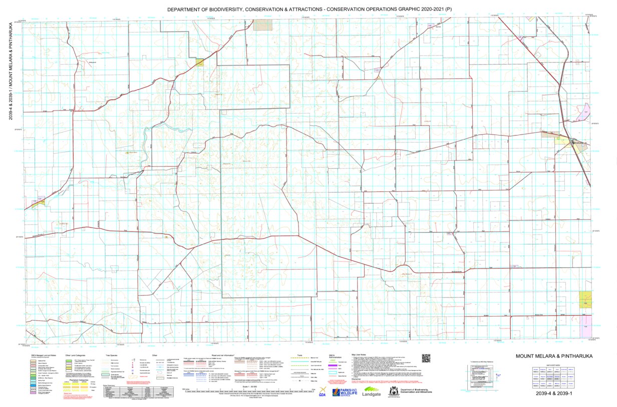 COG Series Map 2039-14: Mount Melara and Pintharuka by Western ...