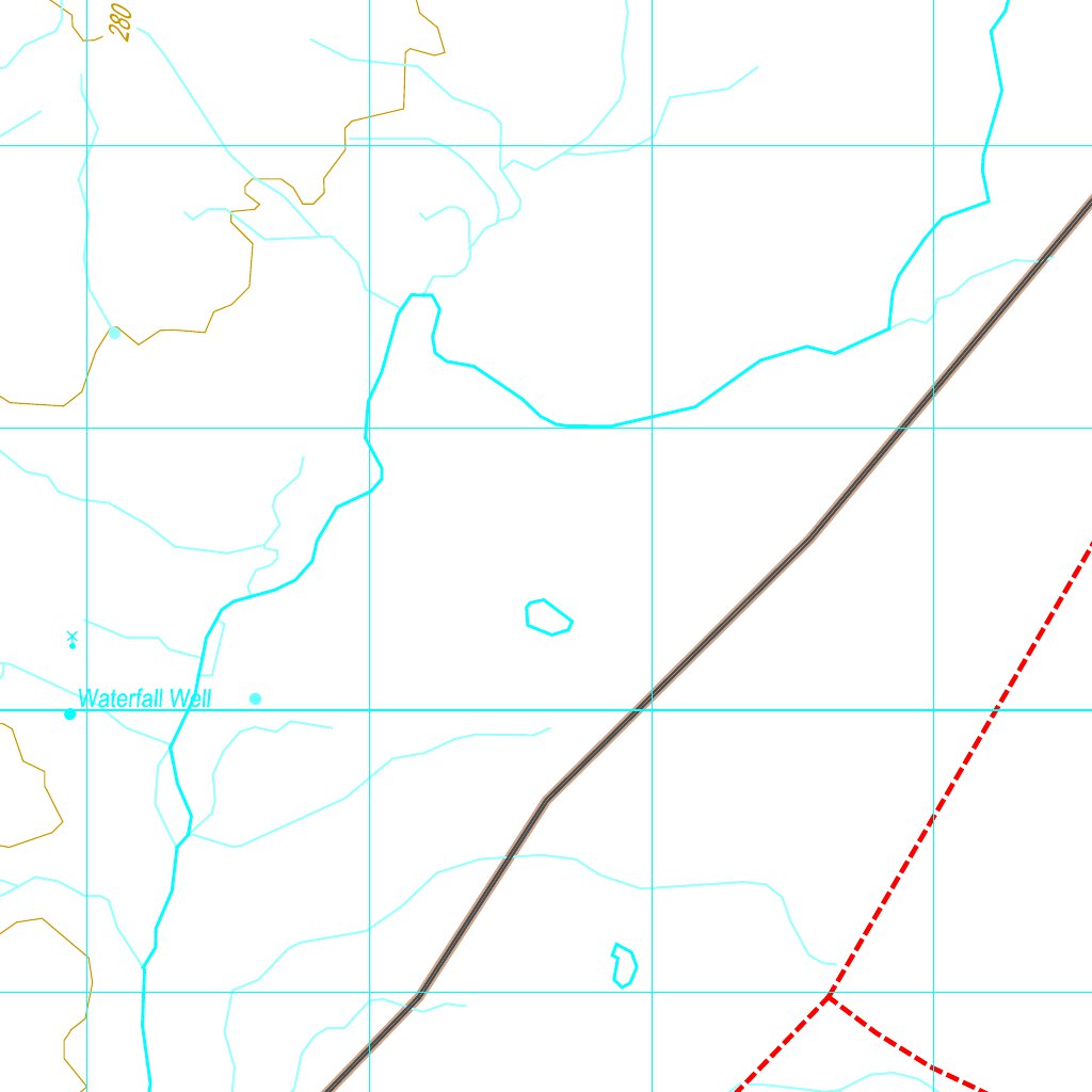 COG Series Map 2041-14: Tallering and Bedinga by Western Australia ...
