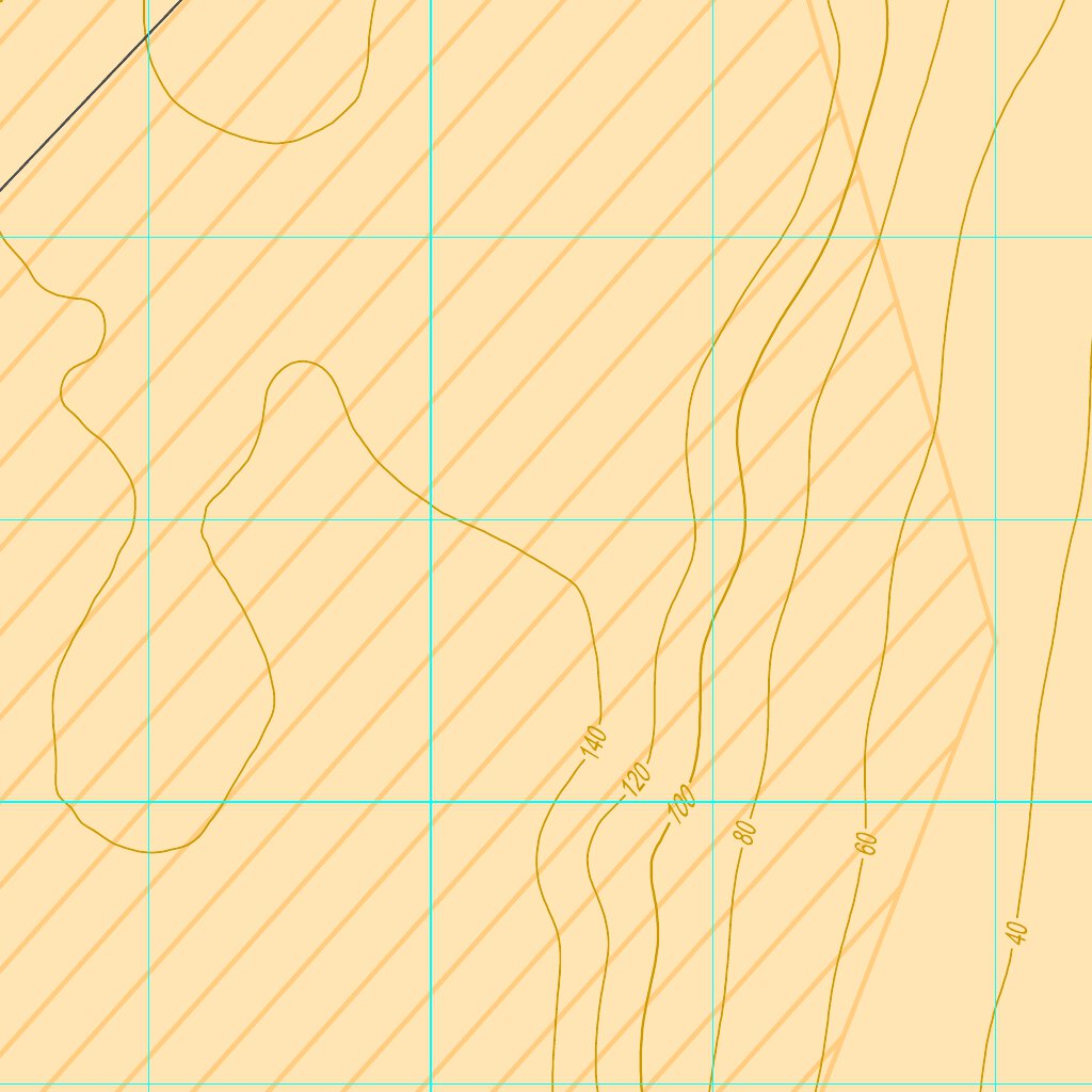 COG Series Map 3631-14: Balbinya and Wylie Scarp by Western Australia ...