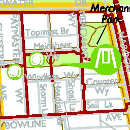 City of Wanneroo - Alkimos Walking Cycling Map by Western Australia ...