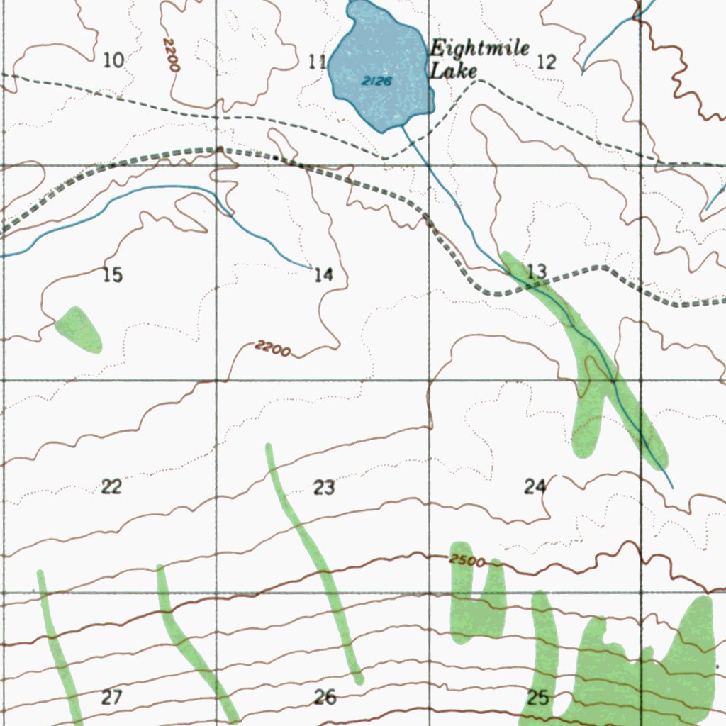 AK-HEALY D5: Authoritative US Topos 1951 Map by Western Michigan ...