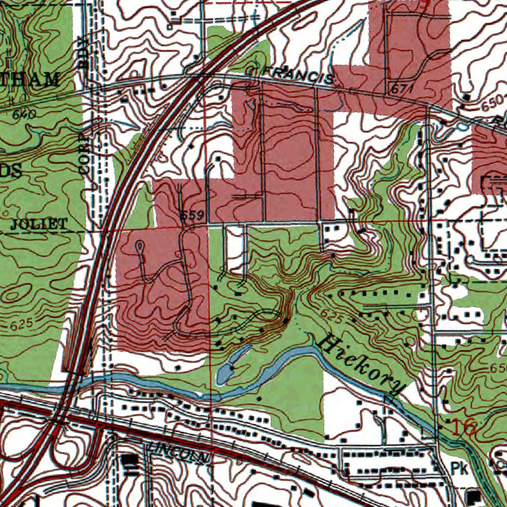 IL-Mokena: Authoritative US Topos 1993 Map by Western Michigan ...